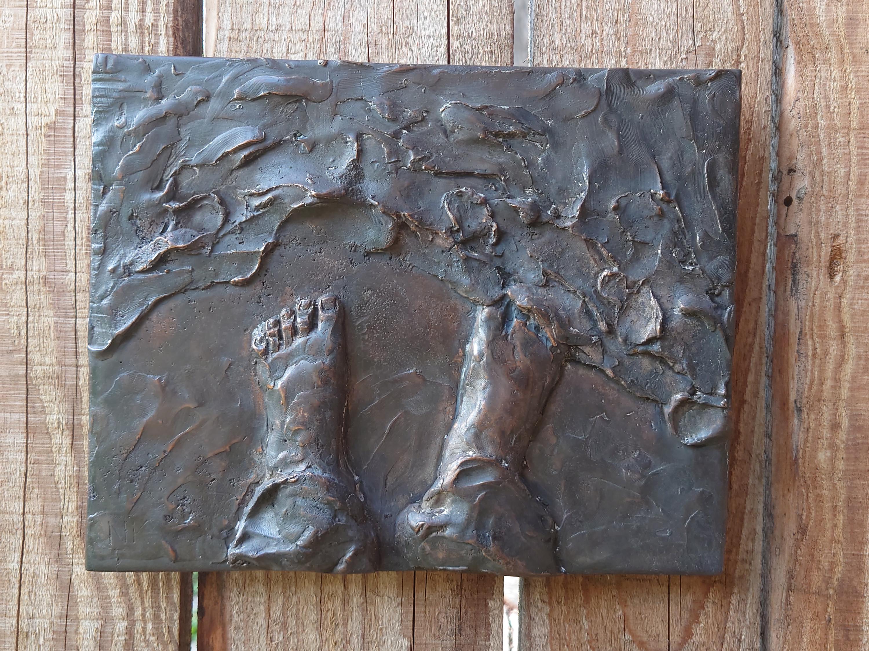 Bronze Beach Wall Sculpture: Original Coastal Artwork - Etsy