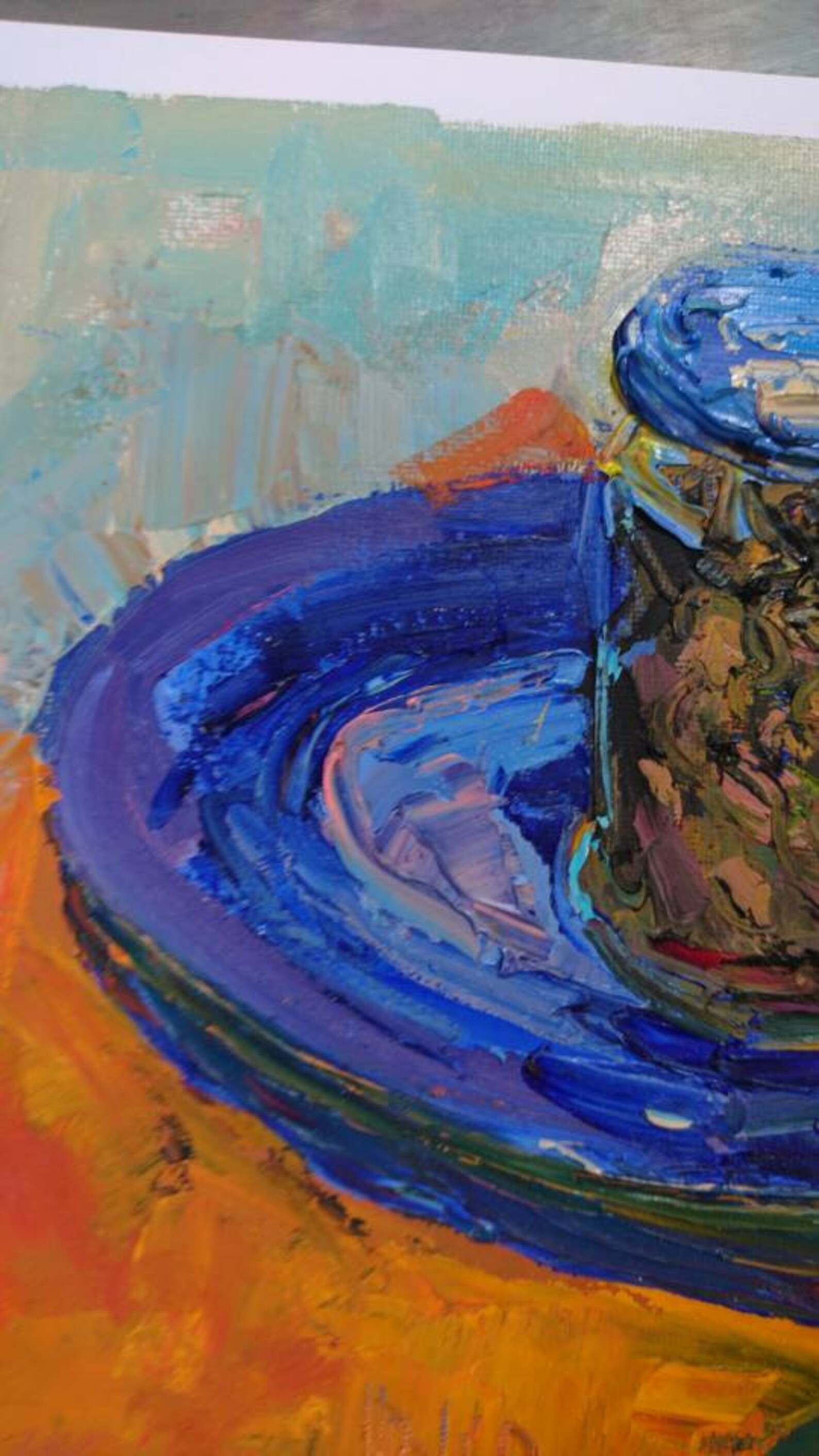 Jam Painting Original Oil Painting on Paper Kitchen Art - Etsy