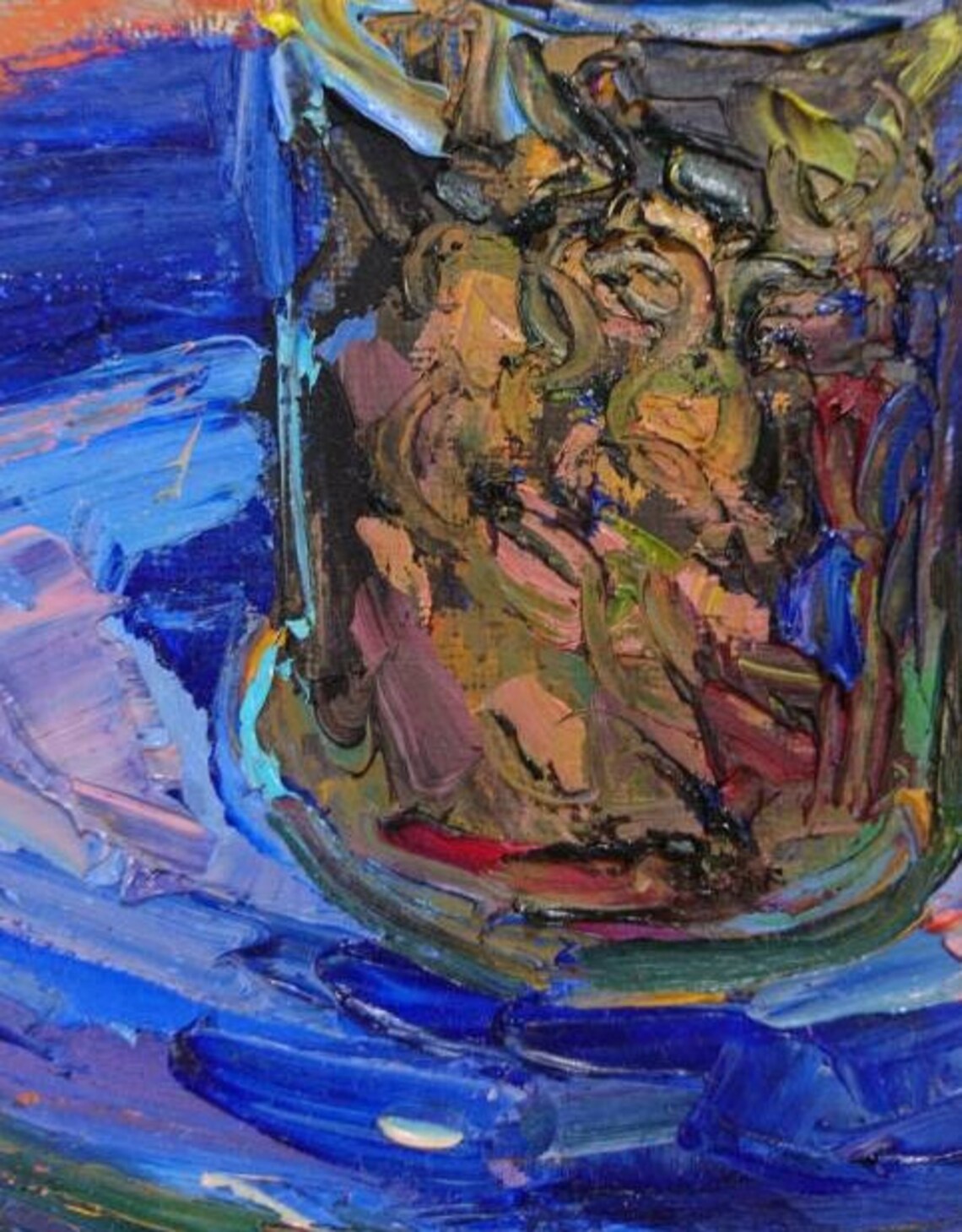 Jam Painting Original Oil Painting on Paper Kitchen Art - Etsy