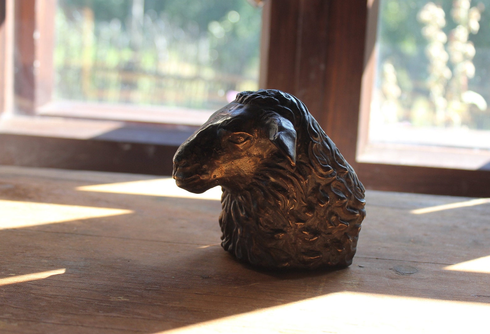 Sheep Bronze Sculpture Countryside Animals Original Sheep - Etsy