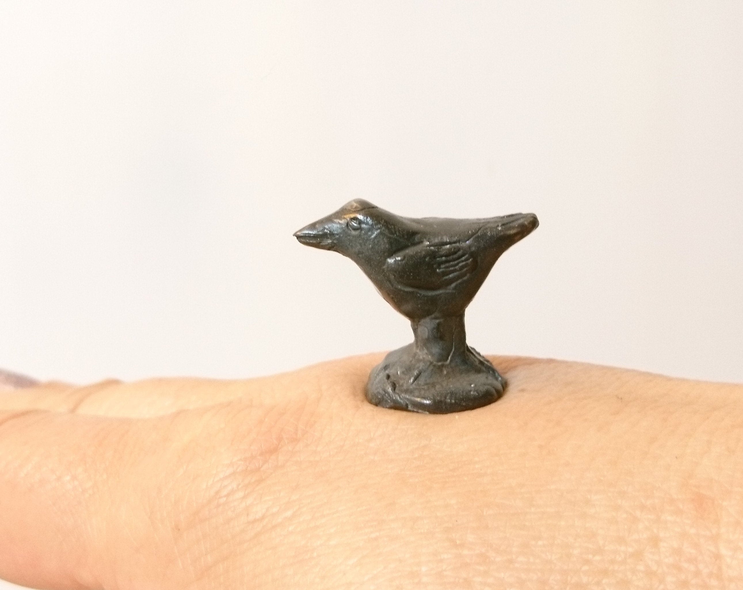 Bronze Bird Sculpture Tiny Bird Small Metal Birds by - Etsy