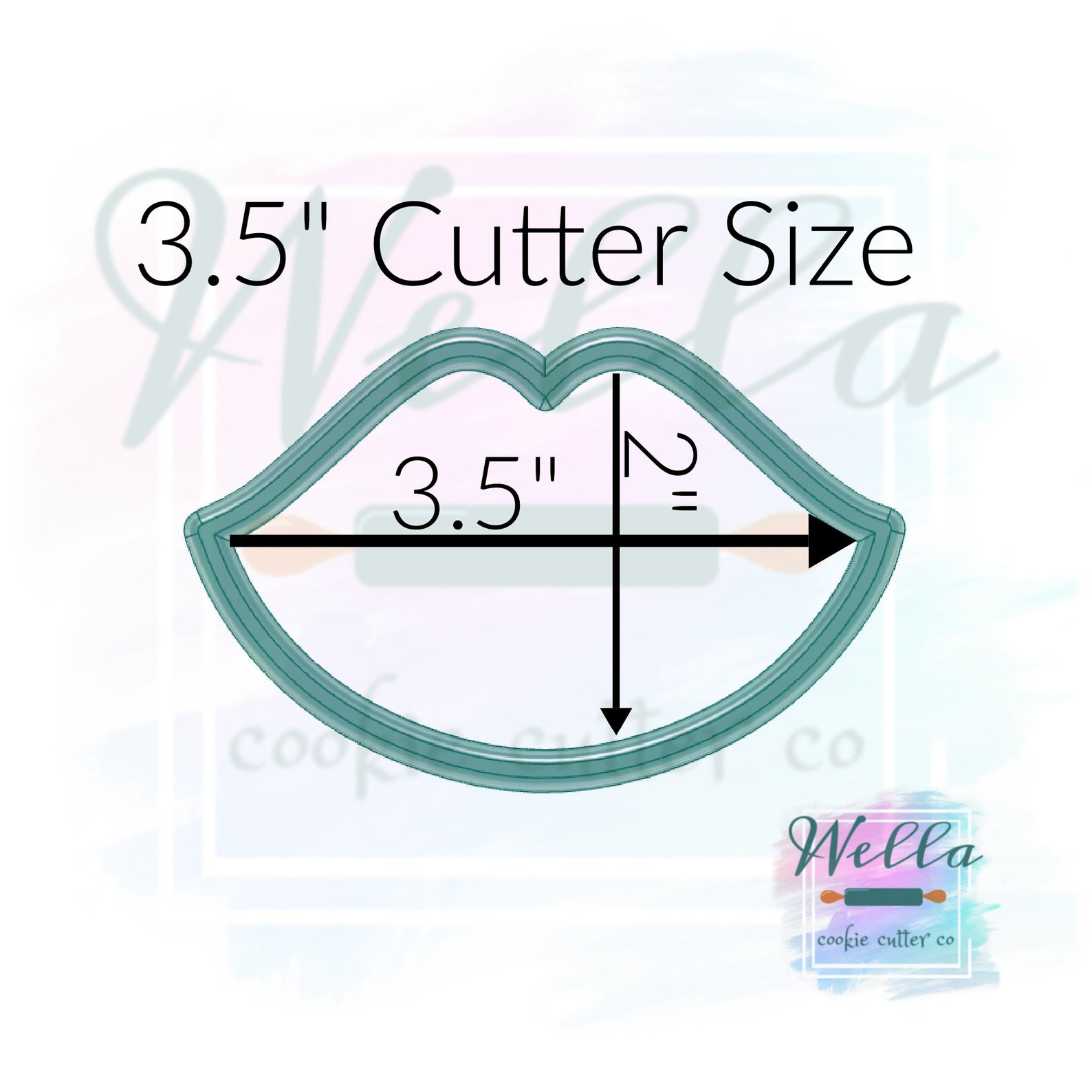 Lips Cookie Cutter - Etsy