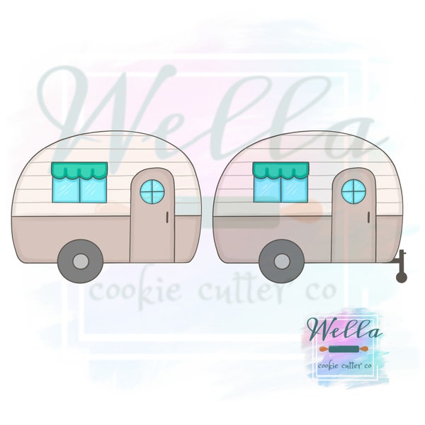 Camper Cookie Cutter - Etsy