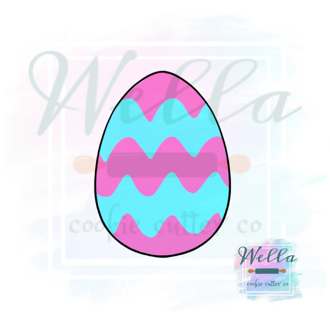 Egg Shape Cookie Cutter, Easter Egg Cookie Cutter - Etsy