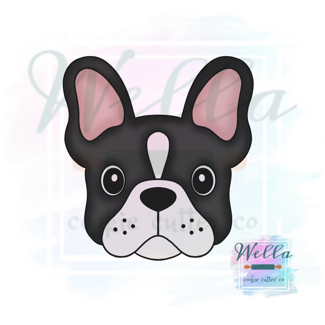 Frenchie Dog Cookie Cutter, Boston Terrier Cookie Cutter - Etsy