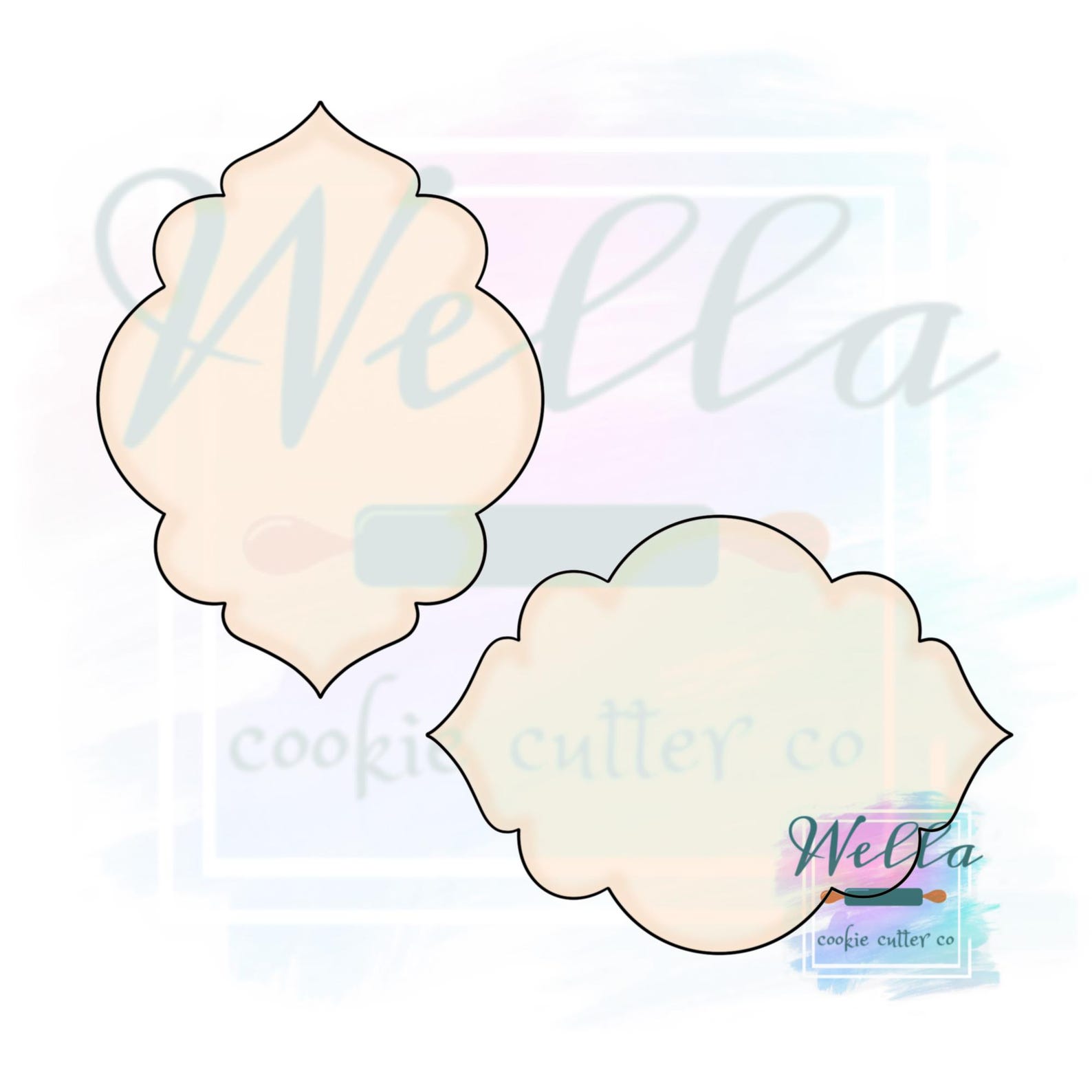 Plaque Emma Cookie Cutter - Etsy