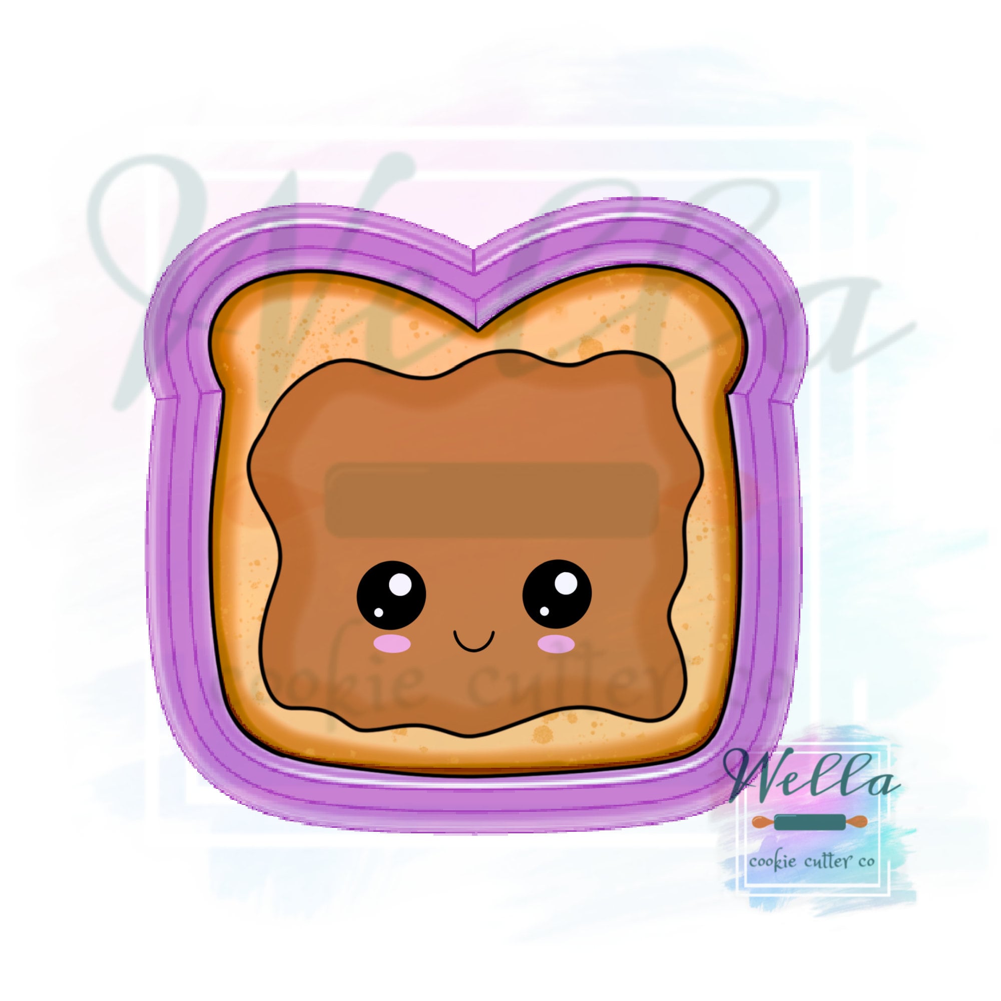 Slice of Bread Cookie Cutter Toast Cookie Cutter - Etsy