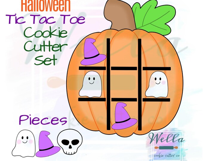 Pumpkin Tic Tac Toe - Etsy