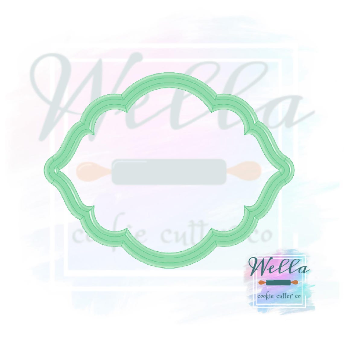 Plaque Emma Cookie Cutter - Etsy