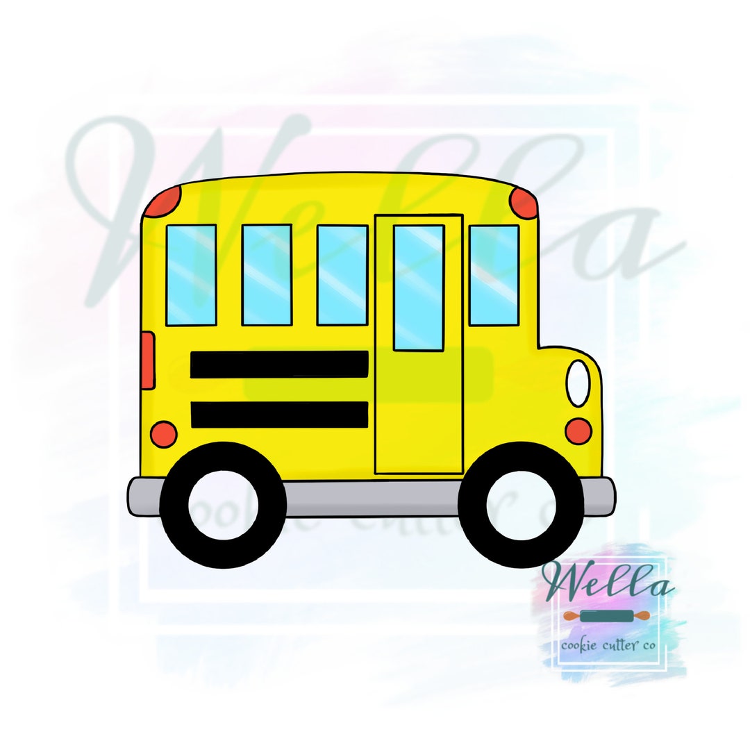Bus Cookie Cutter, School Cookie Cutter - Etsy