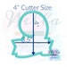 Number Nine With Banner Cookie Cutter Number 9 Cookie Cutter - Etsy