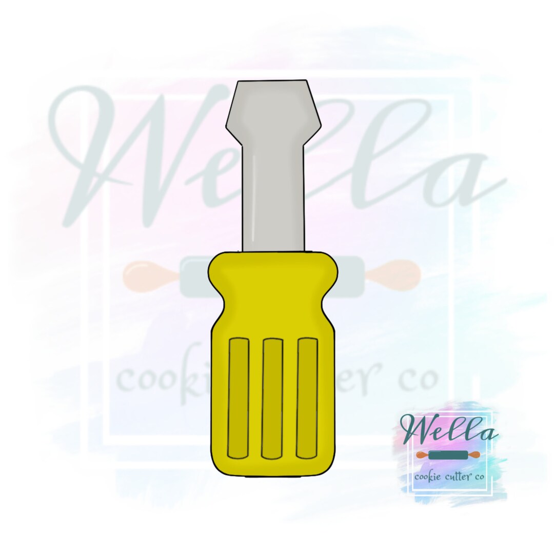 Screwdriver Cookie Cutter, Tool Cookie Cutter - Etsy