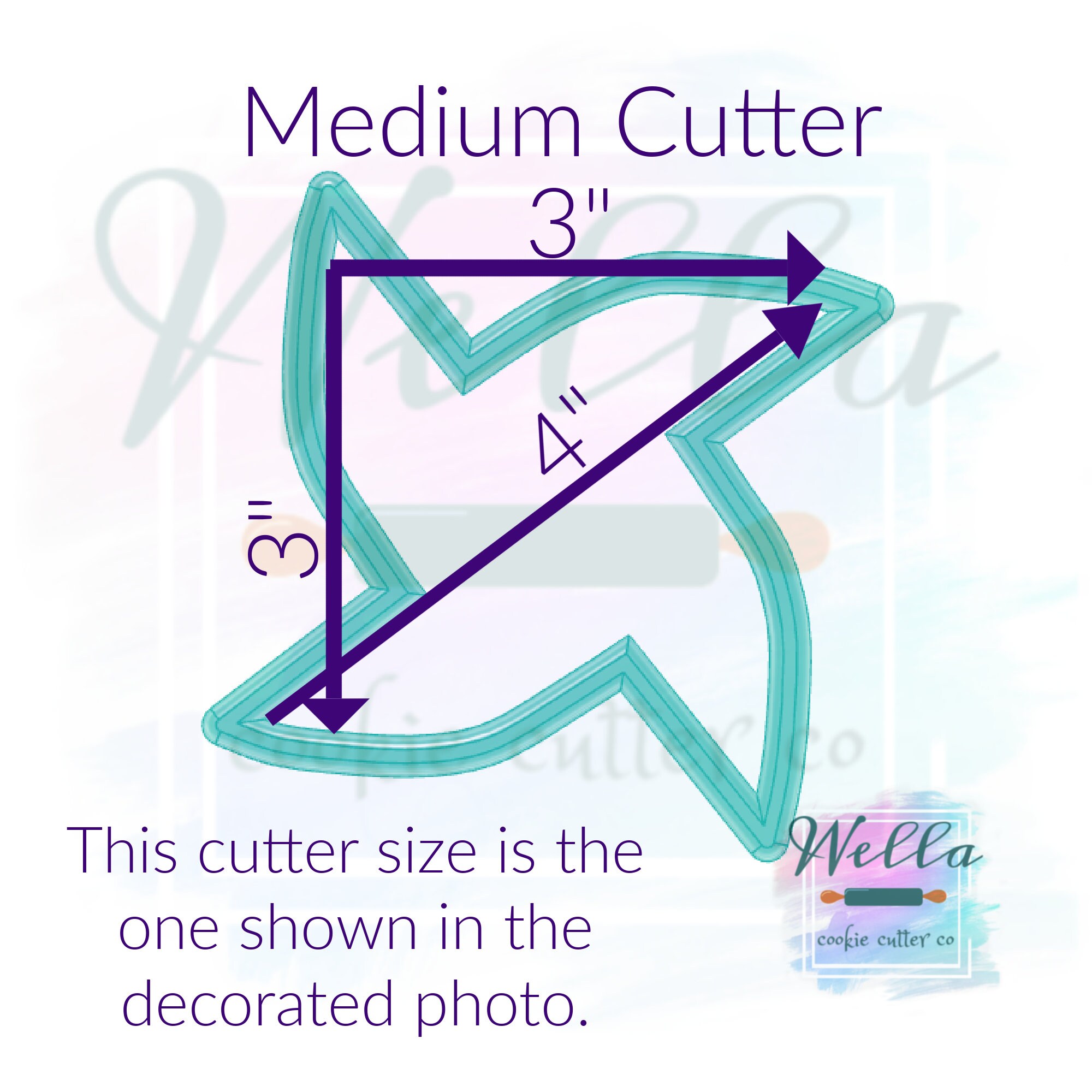 Pinwheel Cookie Cutter Fourth of July Cookie Cutter Pinwheel - Etsy