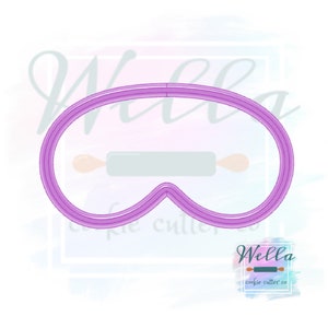 Sleep Mask Cookie Cutter, Eye Mask Cookie Cutter - Etsy