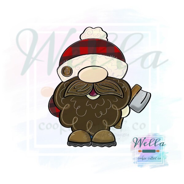 Lumberjack Gnome - Etsy