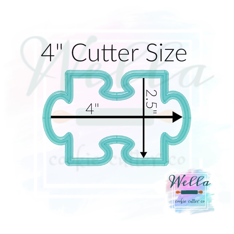 Puzzle Piece Cookie Cutter Single Cutter - Etsy