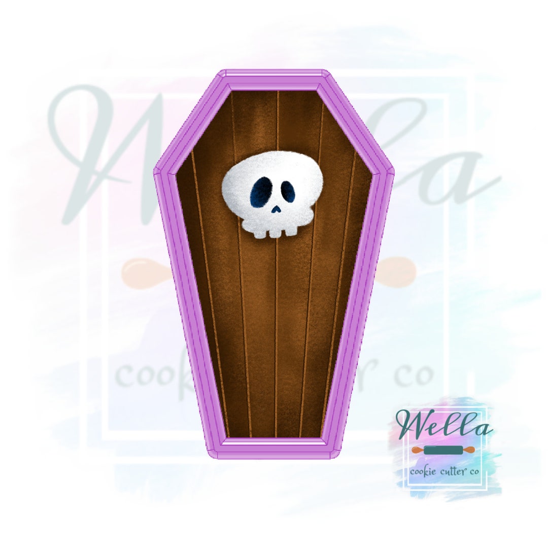 Coffin Cookie Cutter, Halloween Cookie Cutter - Etsy