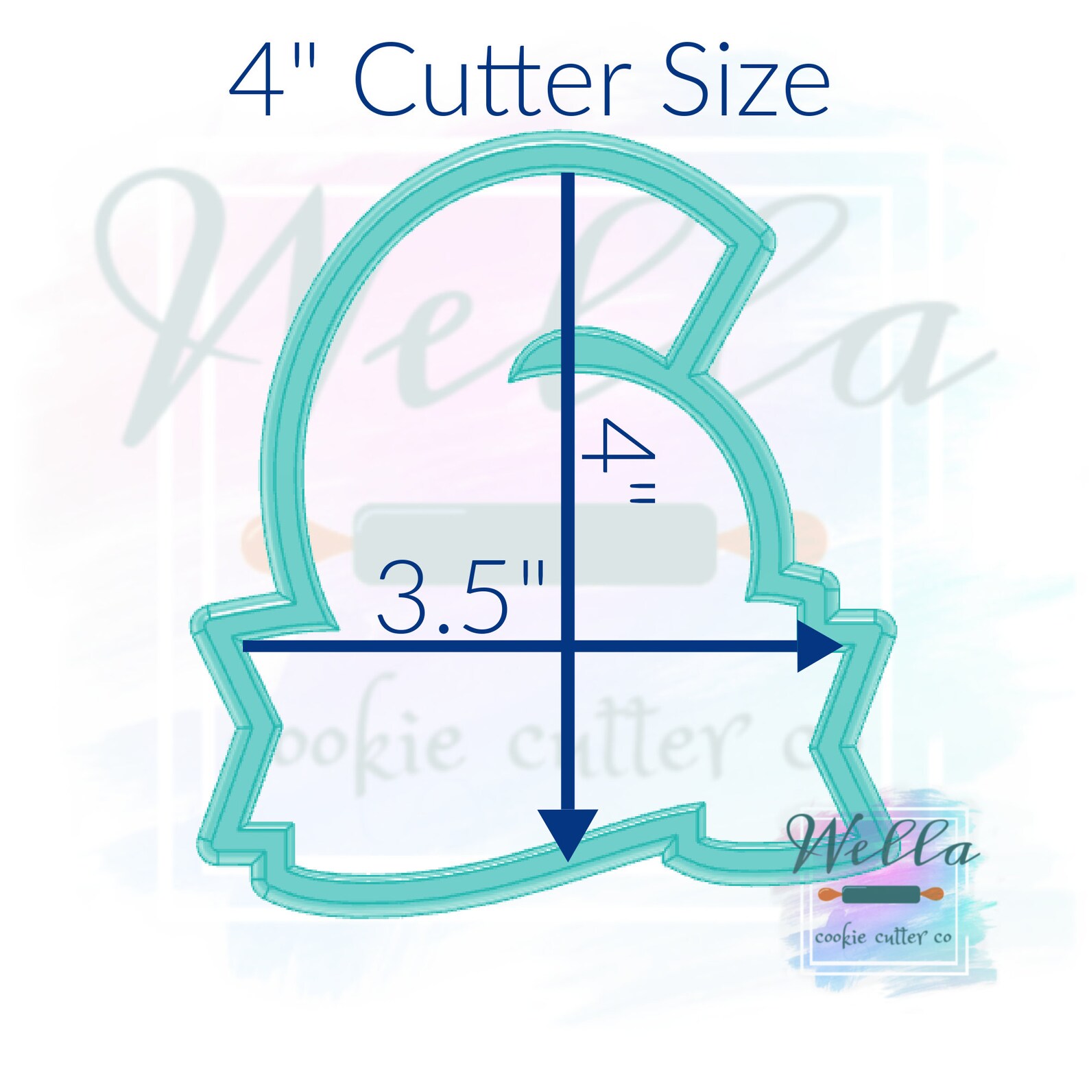 Number Six With Banner Cookie Cutter Number 6 Cookie Cutter | Etsy