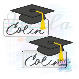 Graduation Name Plaque #2 Cookie Cutter - Etsy