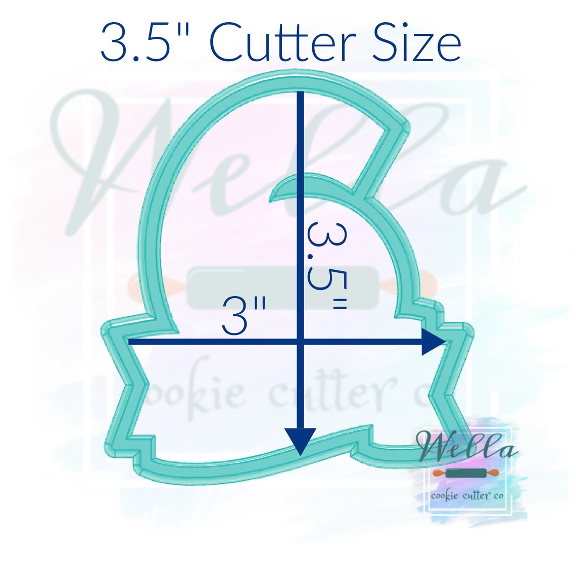 Number Six With Banner Cookie Cutter Number 6 Cookie Cutter | Etsy