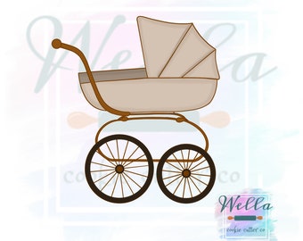 Baby Carriage Cookie Cutter - Etsy