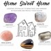 HOME PROTECTION Crystals Set | Crystals and Stones for New Home ...