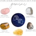 CANCER Zodiac Crystals Set Stones for Cancer Zodiac Crystal Set Star ...