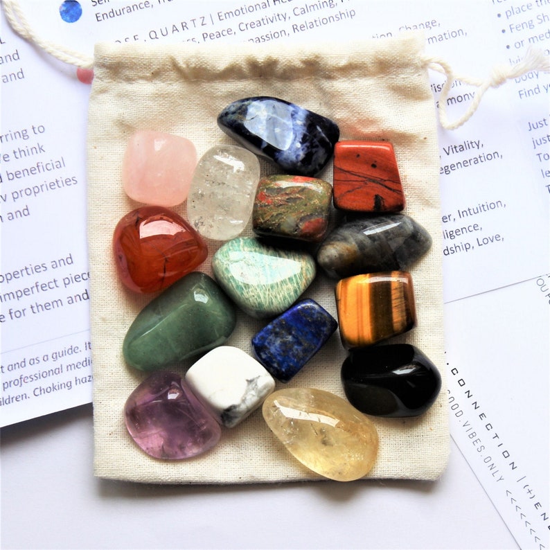 STARTER Crystals Set Beginner Crystals and Stones - Etsy STARTER Crystals Set Beginner Crystals and Stones - Etsy