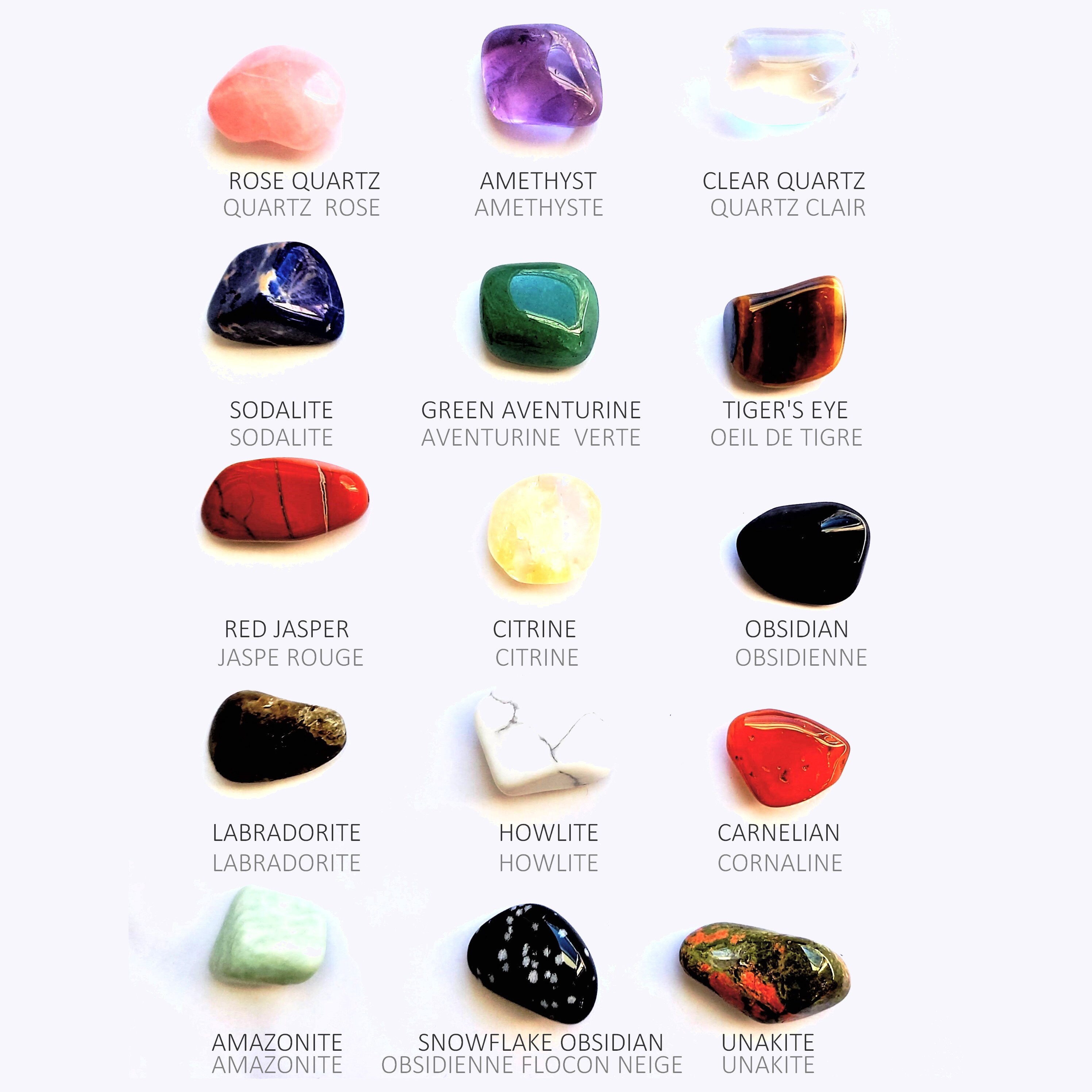 STARTER Crystals Set Beginner Crystals and Stones - Etsy STARTER Crystals Set Beginner Crystals and Stones - Etsy