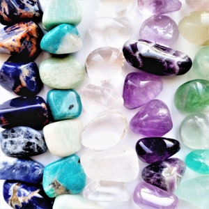 WORK & STUDY Crystals Set | Crystals and Stones for Work, Study ...