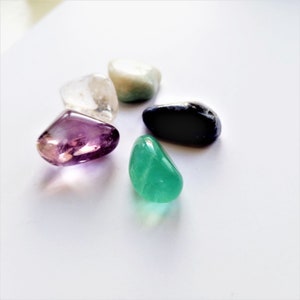 WORK & STUDY Crystals Set | Crystals and Stones for Work, Study ...