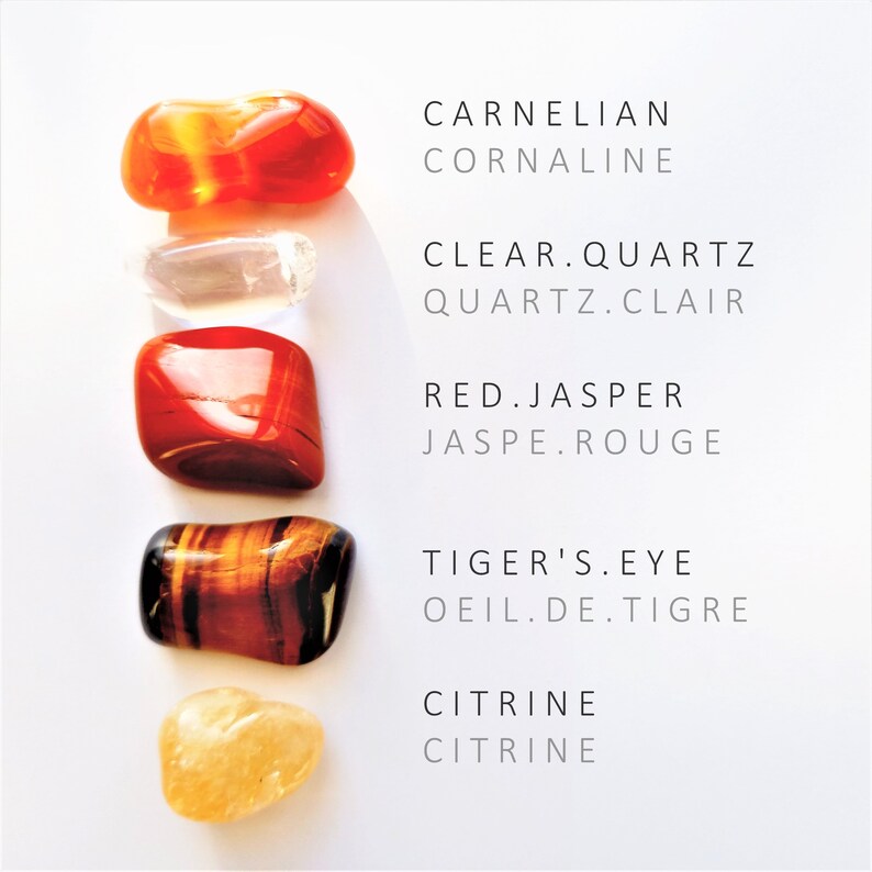 INNER STRENGTH Crystals Set | Crystals and Stones for Inner Strength ...