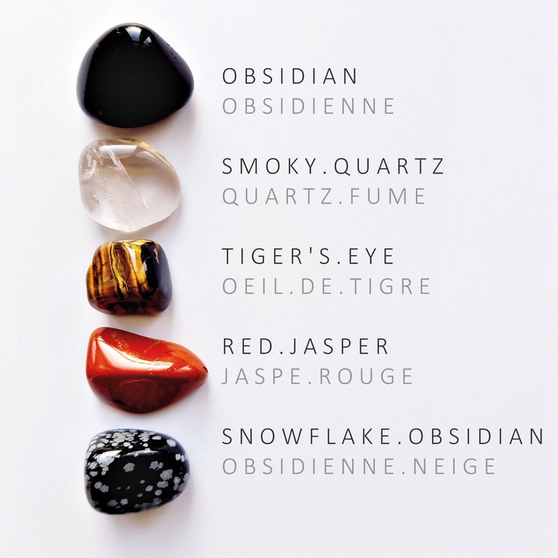 PROTECTION Crystals Set | Crystals and Stones for Protection ...