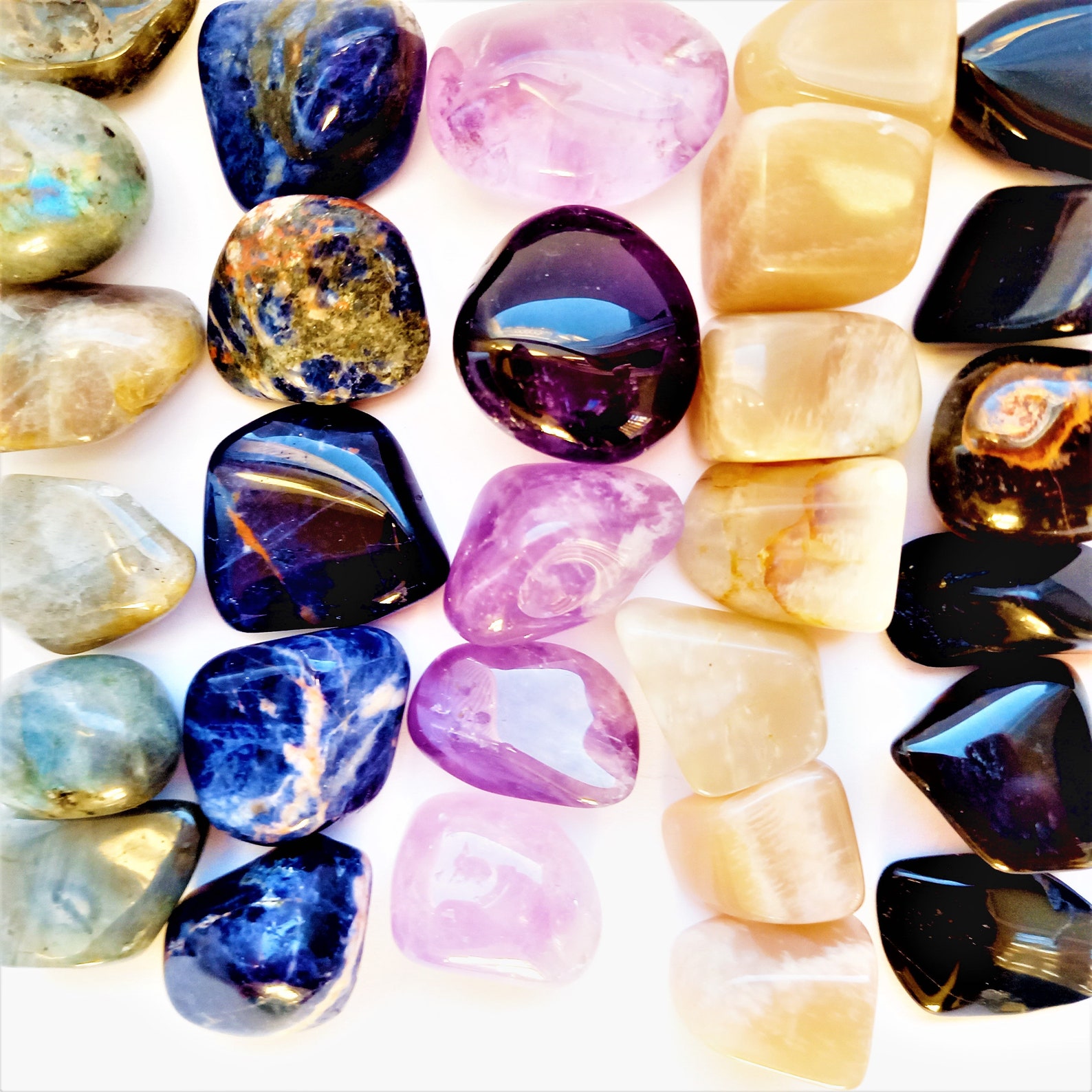 INTUITION Crystals Set | Stones for Intuition & Third Eye Chakra ...