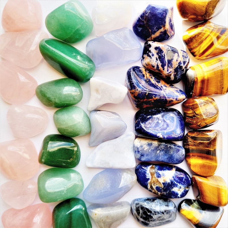 TAURUS Zodiac Crystals Set | Stones for Taurus | Zodiac Crystal Set ...