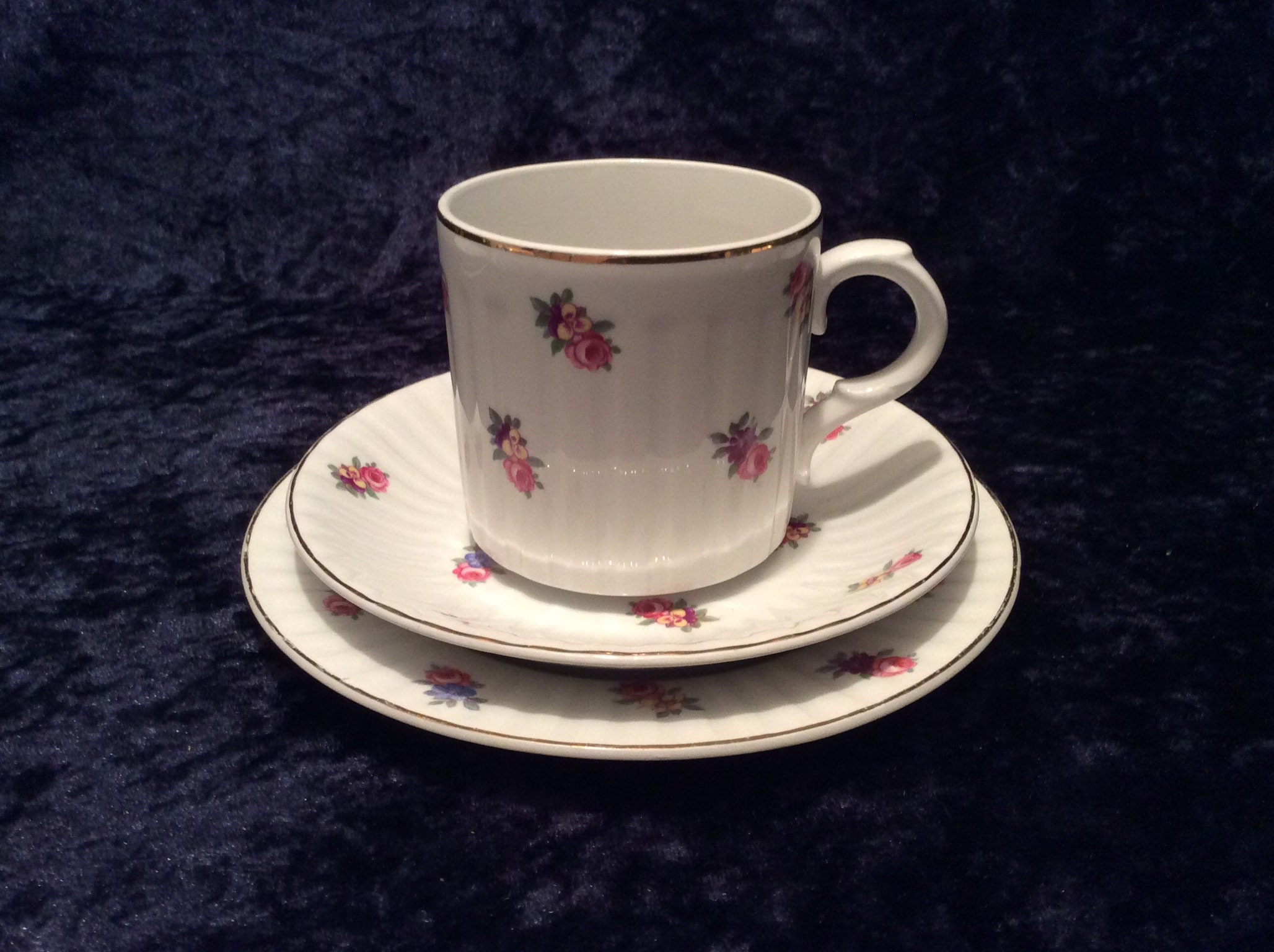 Vintage 1950s/60s Alfred Meakin tea set pretty ditsy rose | Etsy