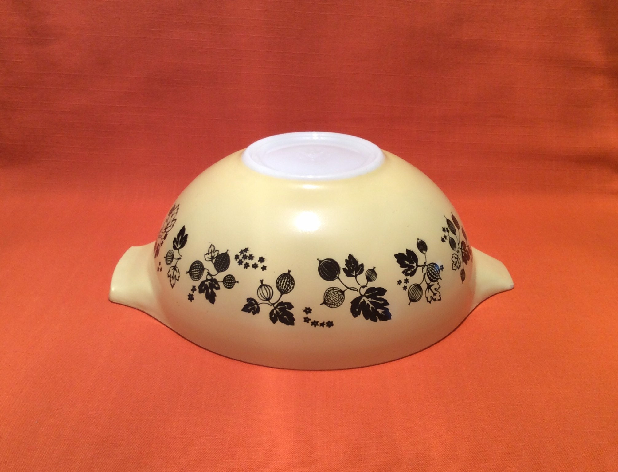 1960s Large Pyrex Gooseberry Cinderella Bowl 440 With Stars - Etsy