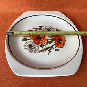 1970s J&G Meakin Poppy 12 Platter Studio Meakin Poppy - Etsy UK