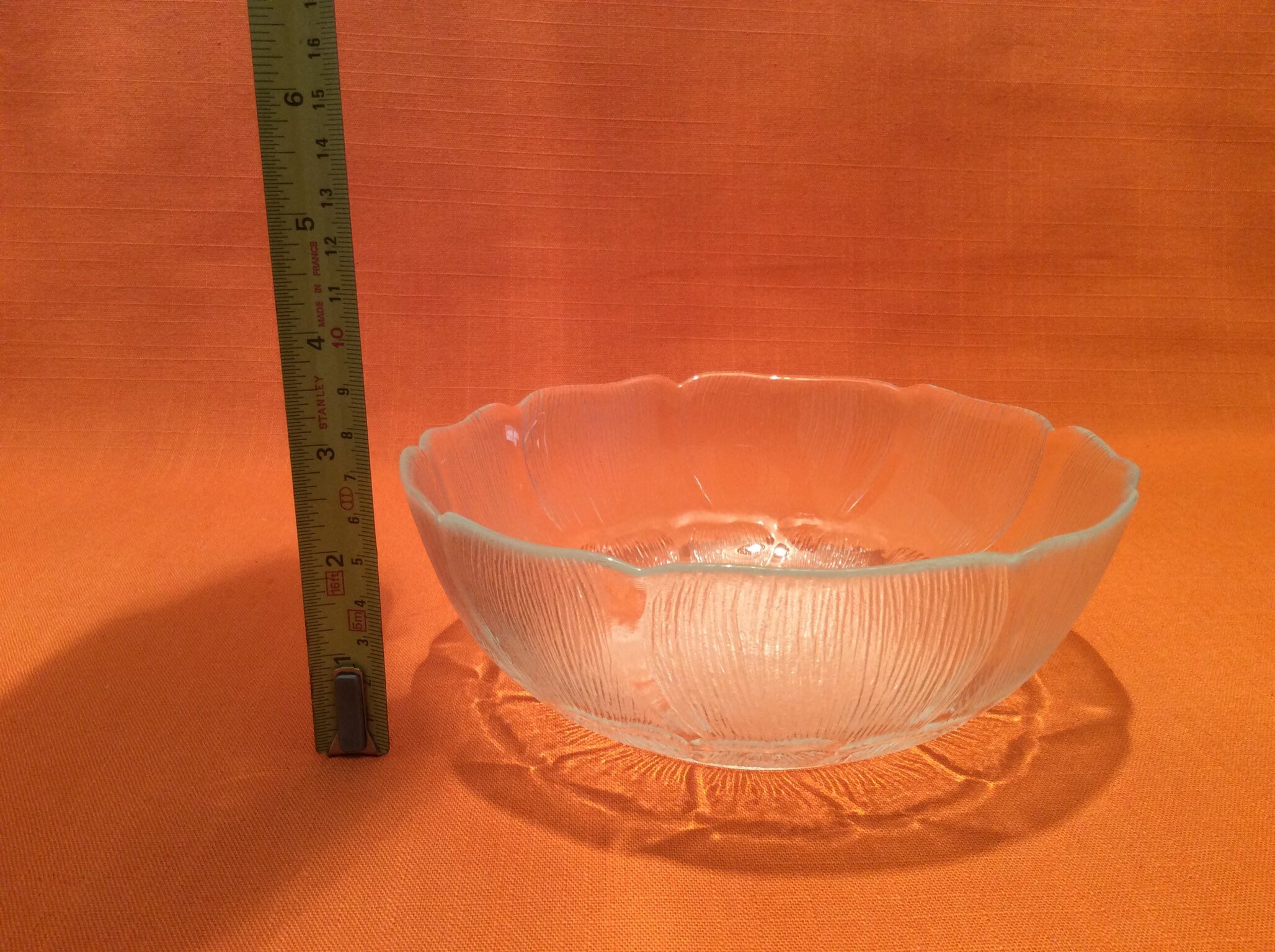 1970s Arcoroc Fleur 7 glass fruit bowl Arcoroc 7 glass | Etsy