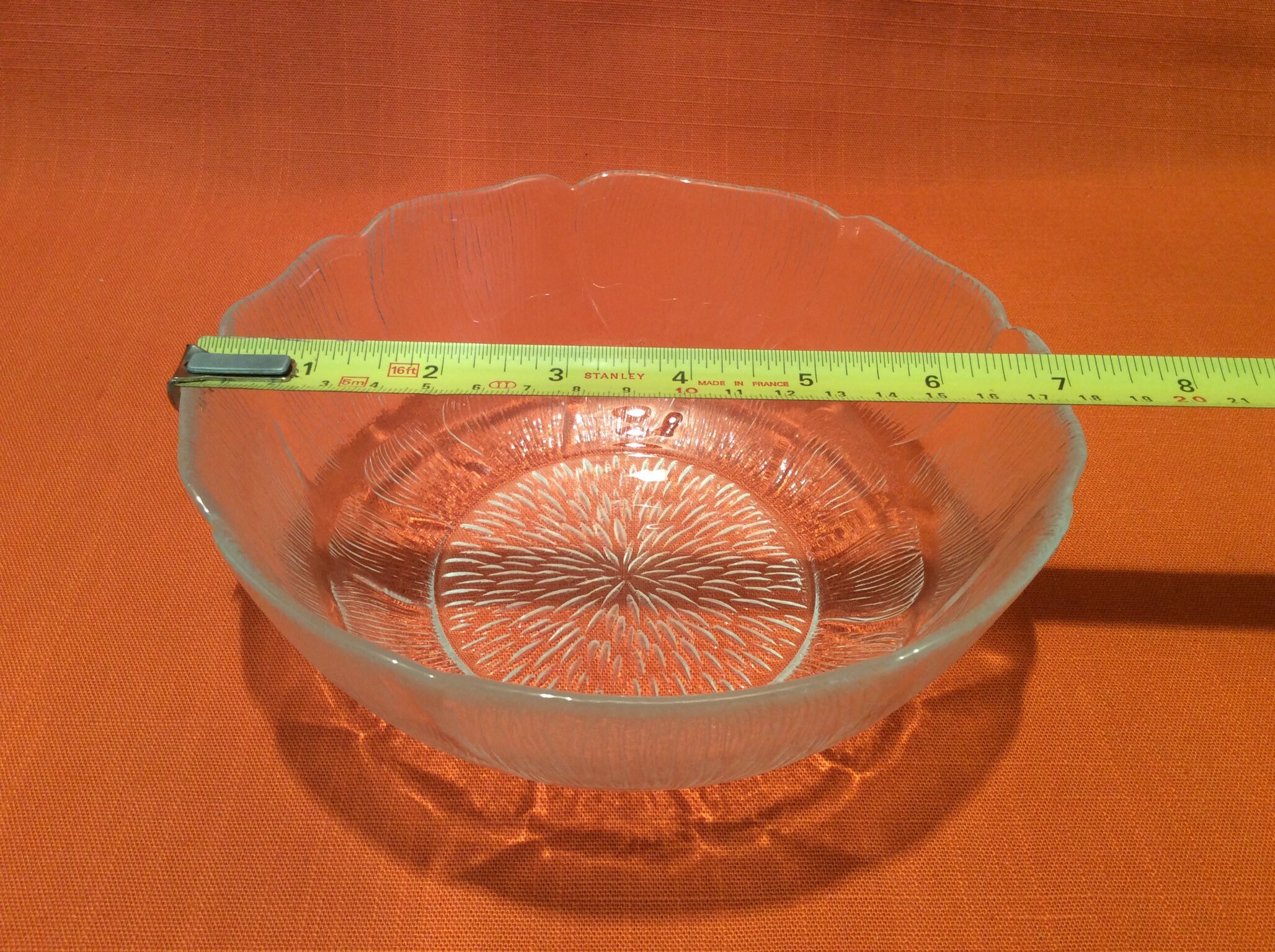 1970s Arcoroc Fleur 7 glass fruit bowl Arcoroc 7 glass | Etsy