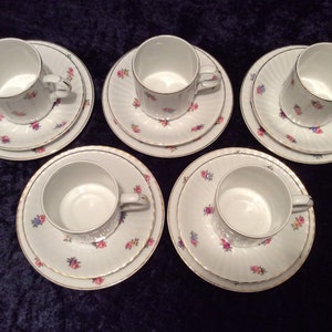 Vintage Alfred Meakin Tea Set: Ditsy Rose Design, 15-piece Ironstone - Etsy