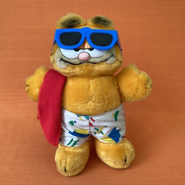 Garfield Plush - Etsy