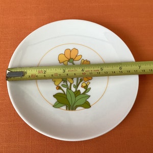 1970s Thomas Germany Tea Plates and Cake Plate in the ‘summer’ Design ...
