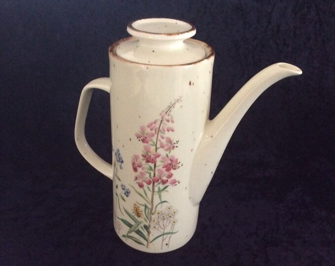 1980s J&G Meakin Lifestyle Wayside Coffee Pot (hairline - Decorative ...