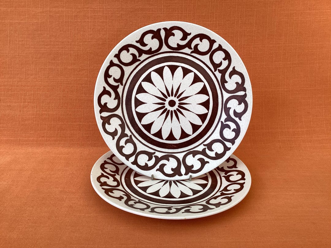 J&G Meakin Maidstone Bianca Salad Plates (pair), 1960s Retro Plates - Etsy