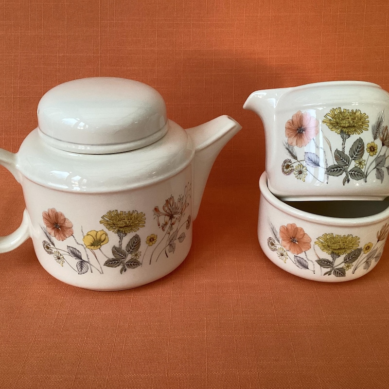 Meakin Teapot - Etsy