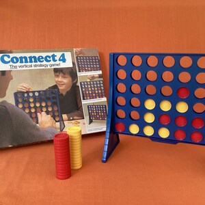 1970s Connect 4 Game by MB Games in Original Box and All - Etsy UK