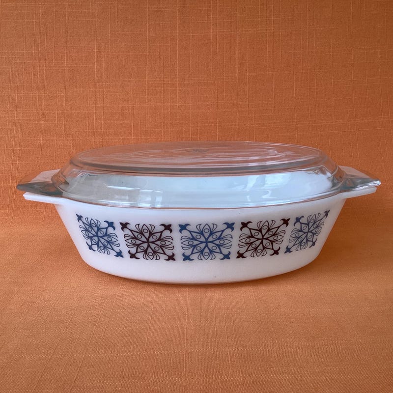 Retro Casserole Bowls - Etsy UK
