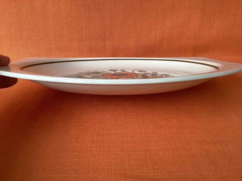 1970s J&G Meakin Poppy 12 Platter Studio Meakin Poppy - Etsy UK