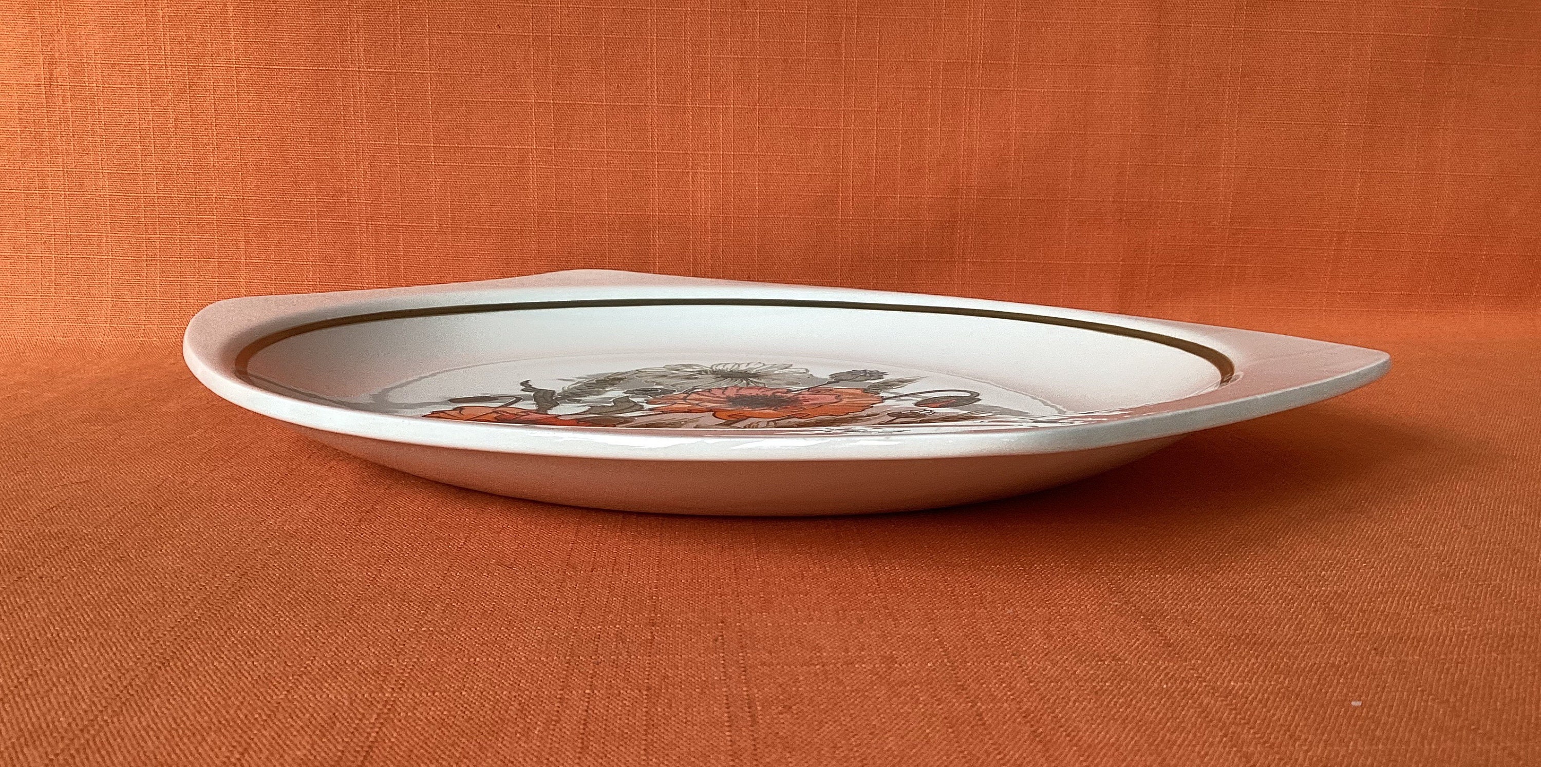 1970s J&G Meakin Poppy 12 Platter Studio Meakin Poppy - Etsy UK